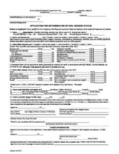 Supreme Court Application for Civil Indigent Status - Revised - Welcome ...