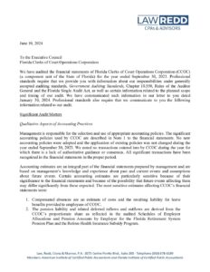 FINAL - Florida Clerks of Court Operations Corporation Governance ...